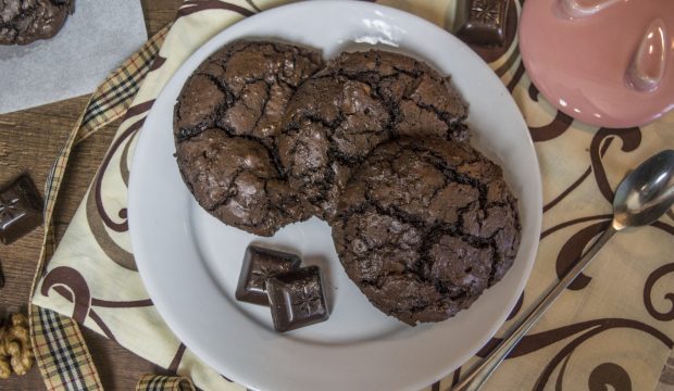 Печенье Двойной шоколад, пошаговый рецепт с фото